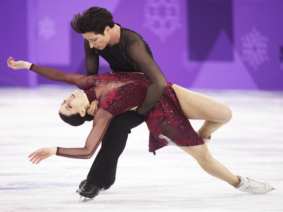 Tessa Virtue, Scott Moir Win Gold In Ice Dancing : The Torch : NPR