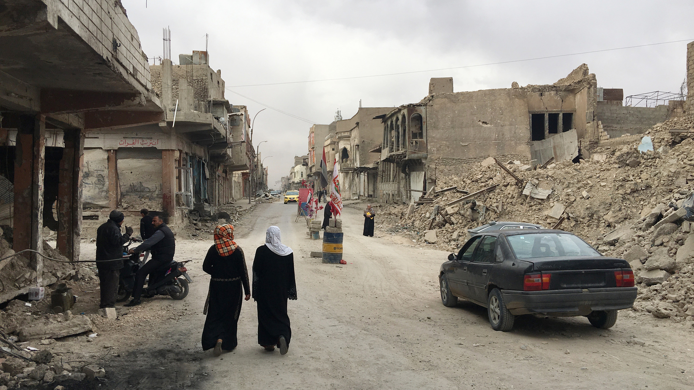 Months After ISIS, Much Of Iraq's Mosul Is Still Rubble : Parallels : NPR