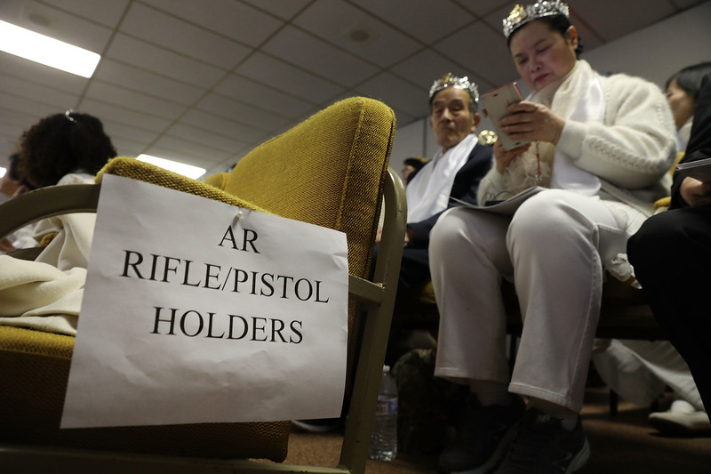 AR-15s Are Biblical 'Rod Of Iron' At Pennsylvania Church : The Two-Way ...