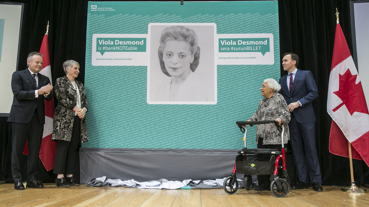 Canadian Civil Rights Pioneer Will Appear On Country's $10 Bill : The ...