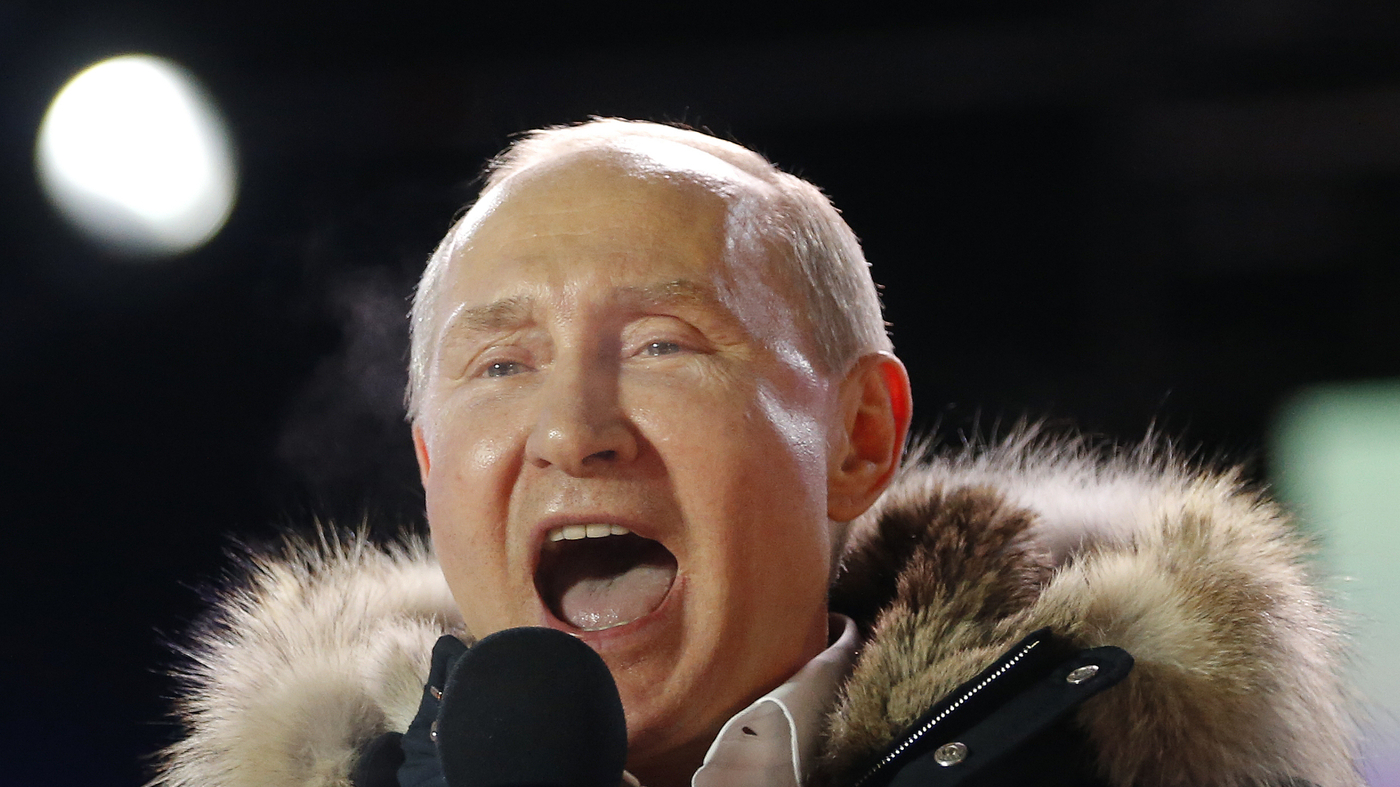 Vladimir Putin Easily Wins New 6-Year Term As Russian President : The ...