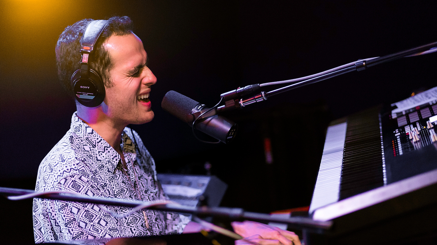 Watch Jordan Rakei Perform 'Eye To Eye' Live In The Studio : NPR