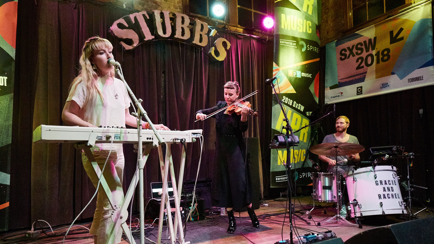 Watch Gracie And Rachel Bring The Moody Ballad 'Only A Child' To SXSW : NPR