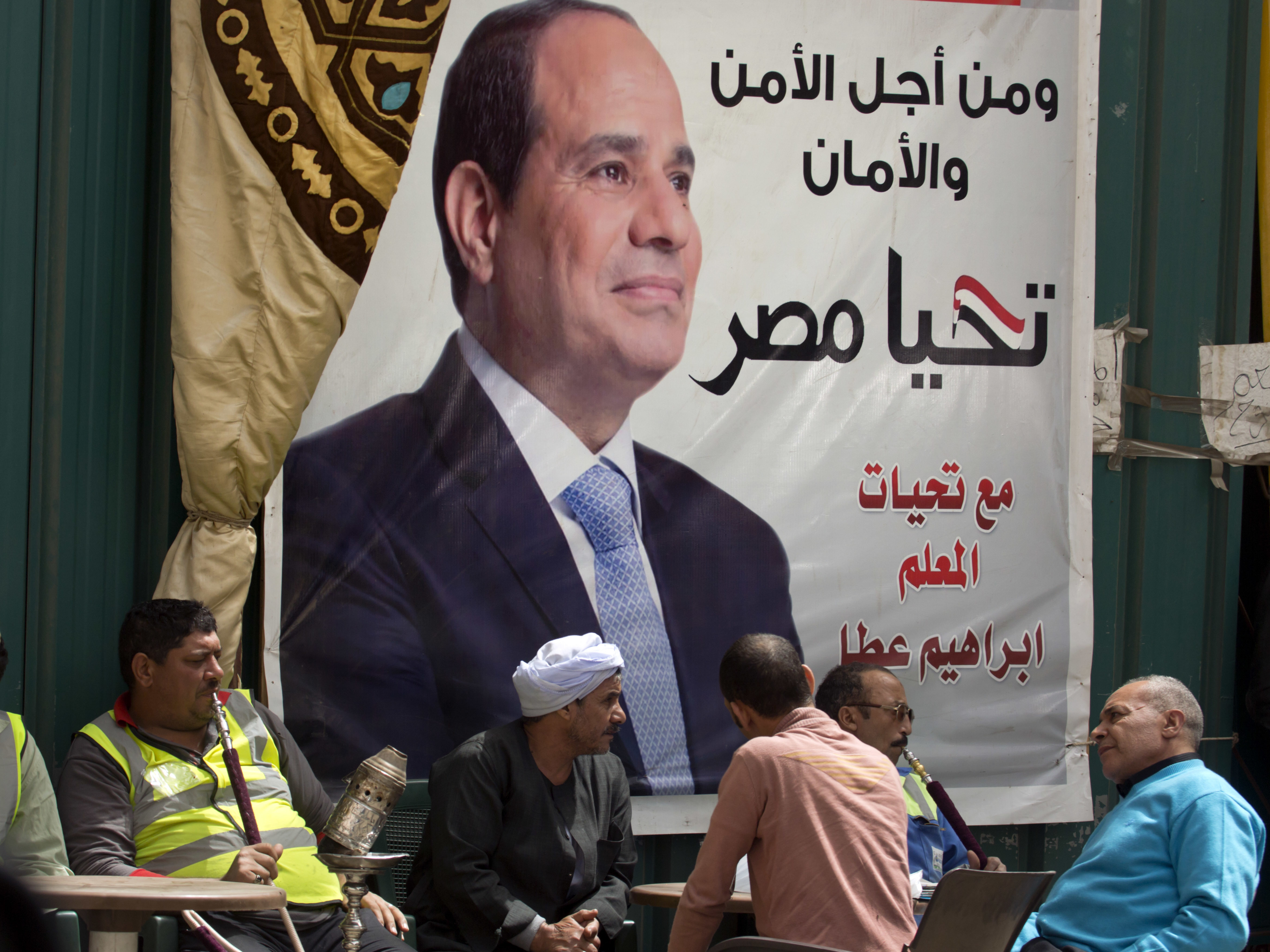 Sisi Is All But Assured A Second Term In Egypt's Presidential Election ...