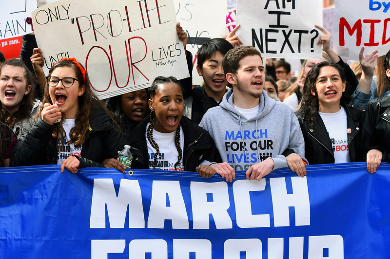 Hundreds Of Thousands March For Gun Control Across The U.S. : The Two ...