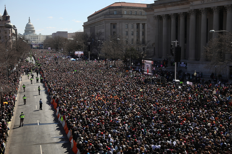 Hundreds Of Thousands March For Gun Control Across The U.S. : The Two ...
