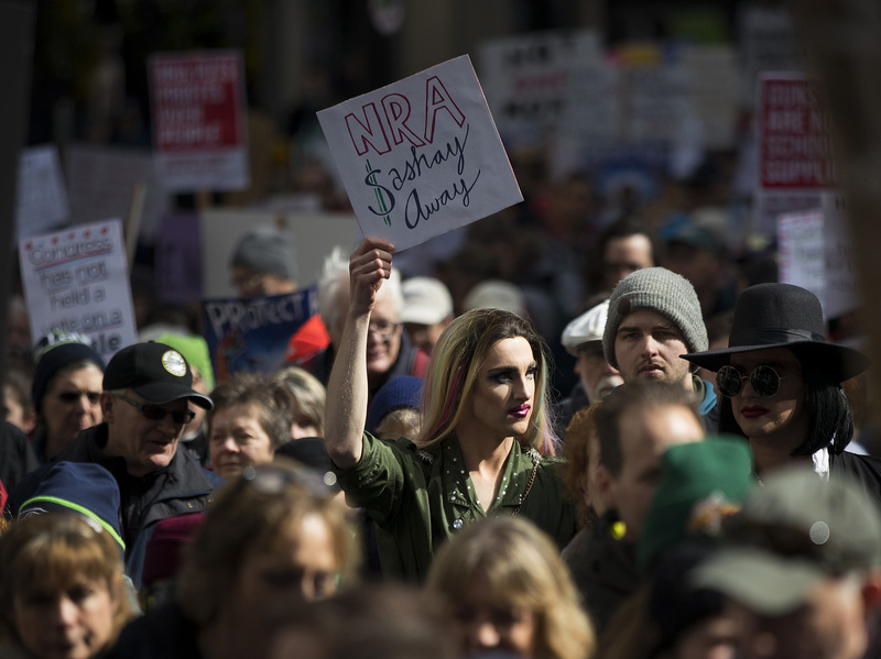 Hundreds Of Thousands March For Gun Control Across The U.S. : The Two ...