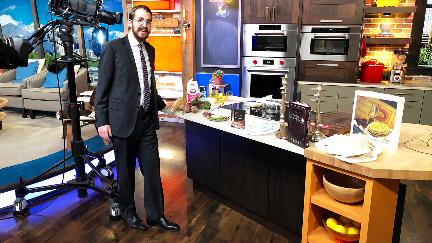 For Passover, These Orthodox Jews Are Cooking On Live TV : The Salt : NPR