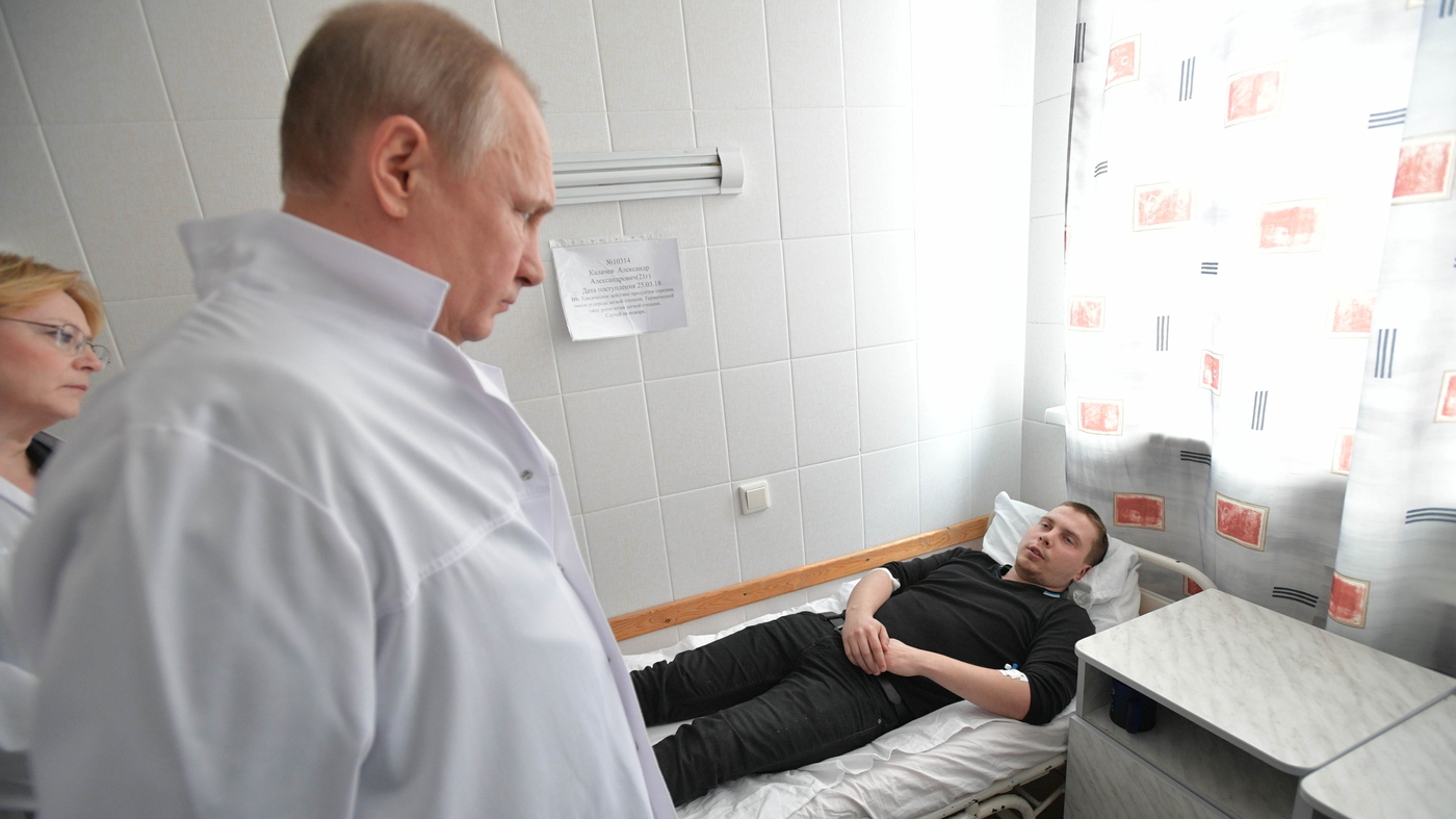 Putin Fends Off Fire And Fury, At Home And Abroad : Parallels : NPR