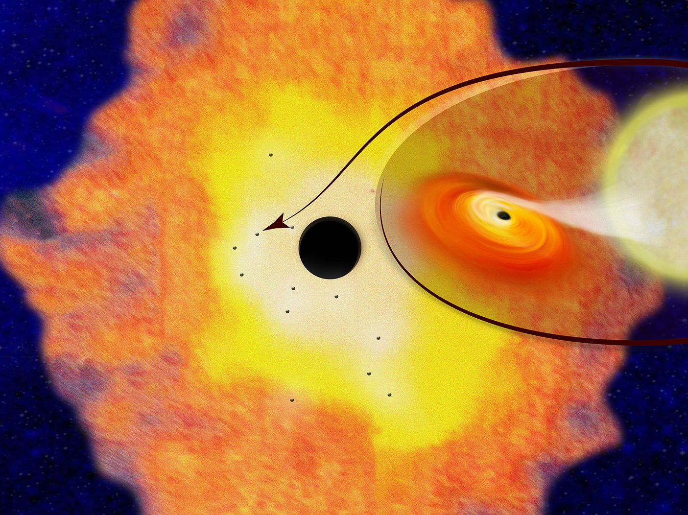 Center Of The Milky Way Has Thousands Of Black Holes, Study Shows ...