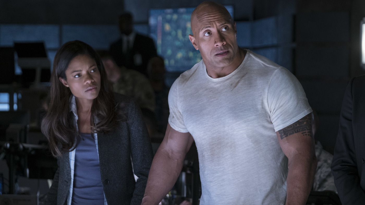 'Rampage' Lowers The Bar On Razing A City : NPR