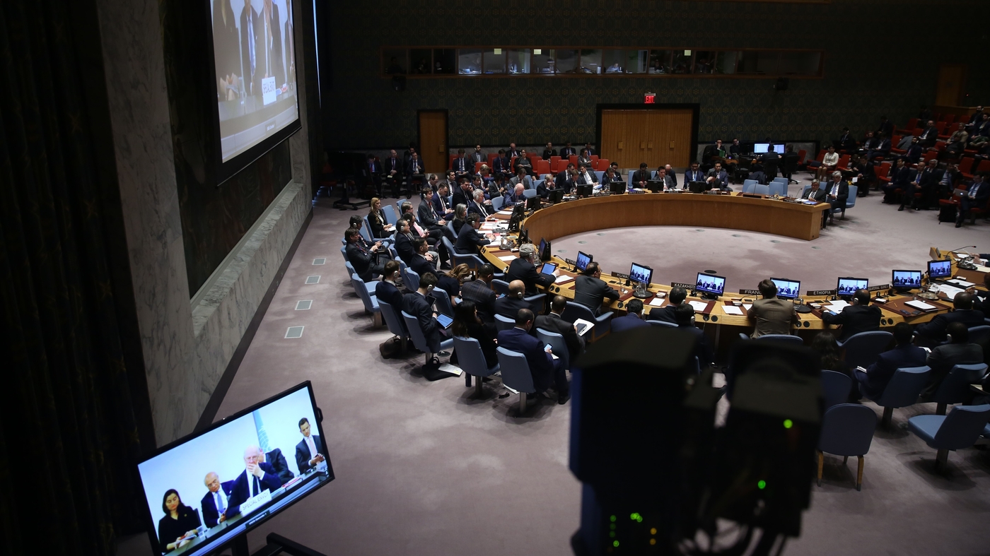 Russia Vetoes U.S. Resolution On Syria In U.N. Security Council : The ...