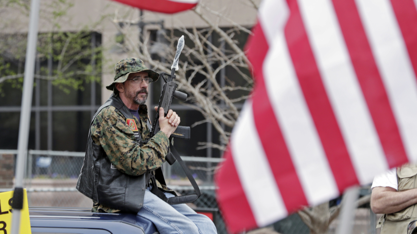 Gun Rights Advocates Gather Across The U.S. : The Two-Way : NPR
