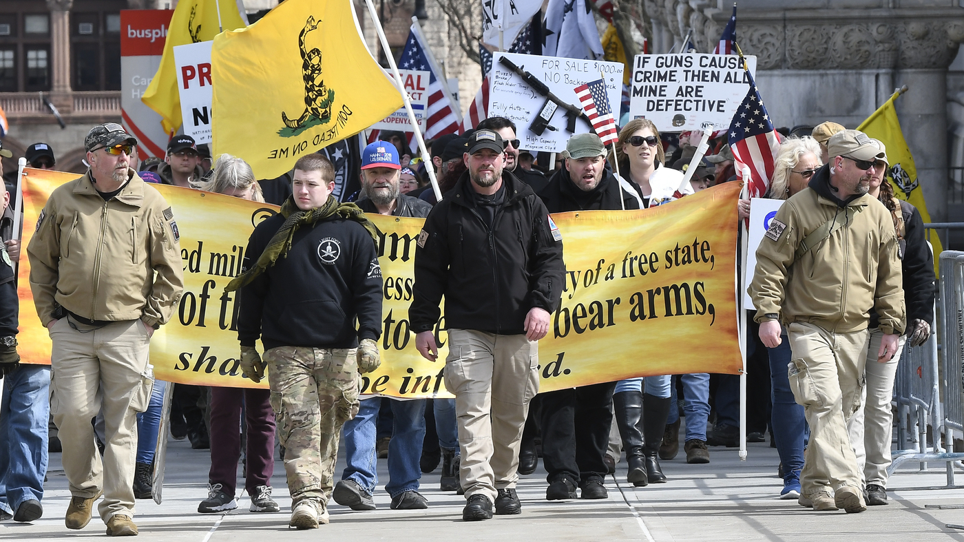 Gun Rights Advocates Gather Across The U.S. : The Two-Way : NPR