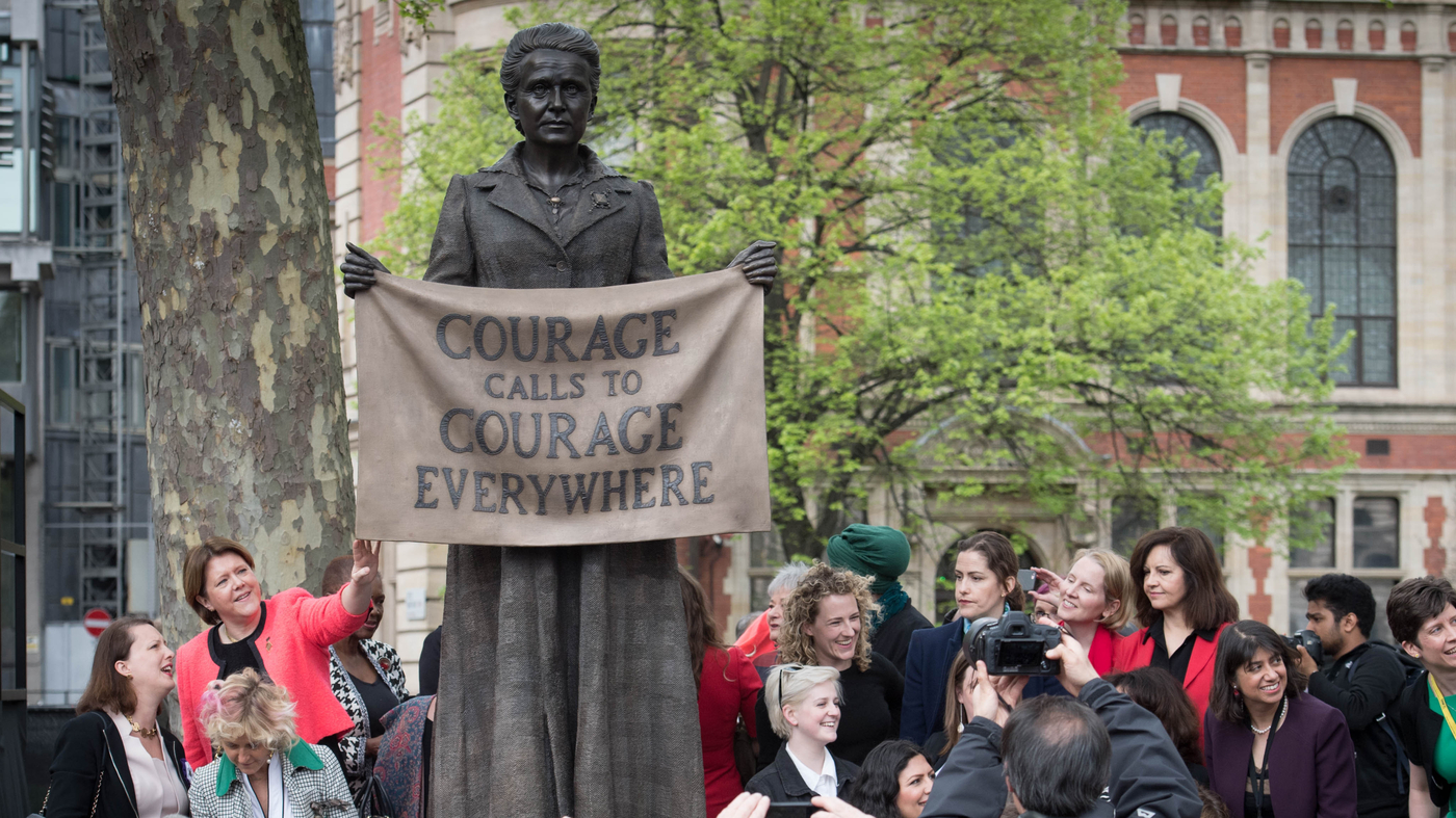London's Parliament Square Gets Its First Statue Honoring A Woman : The ...