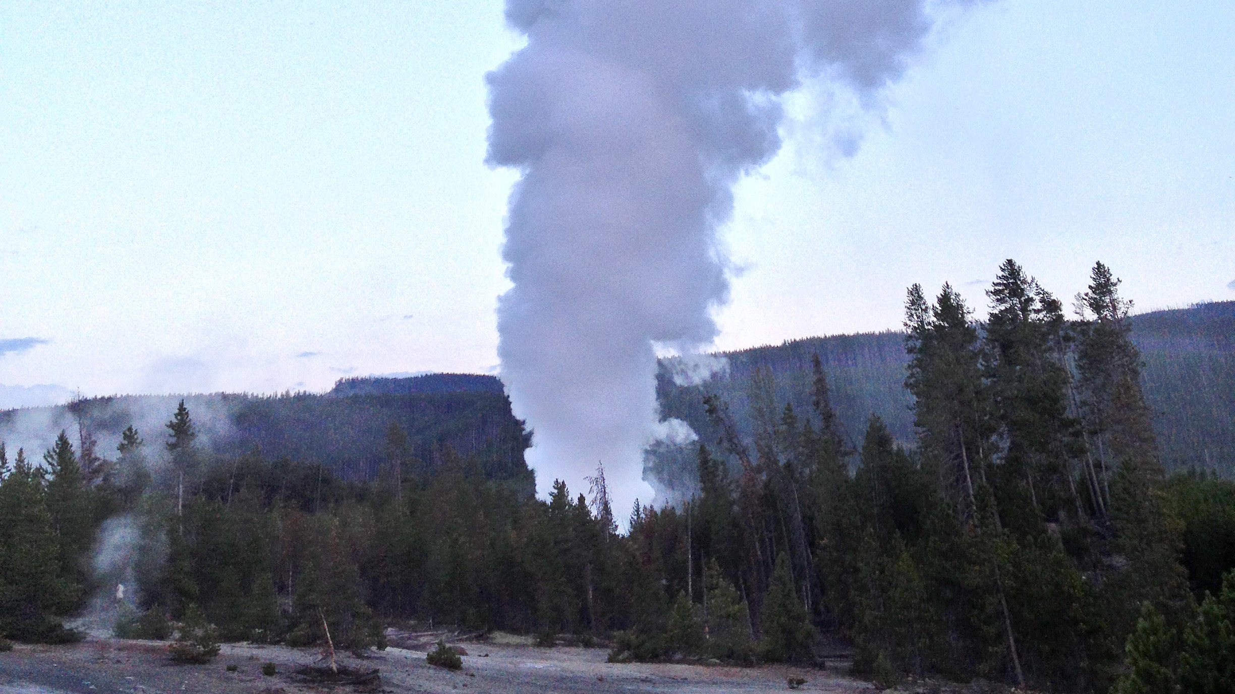 Yellowstone's Largest Geyser Erupts 3 Times, Puzzling Scientists : NPR