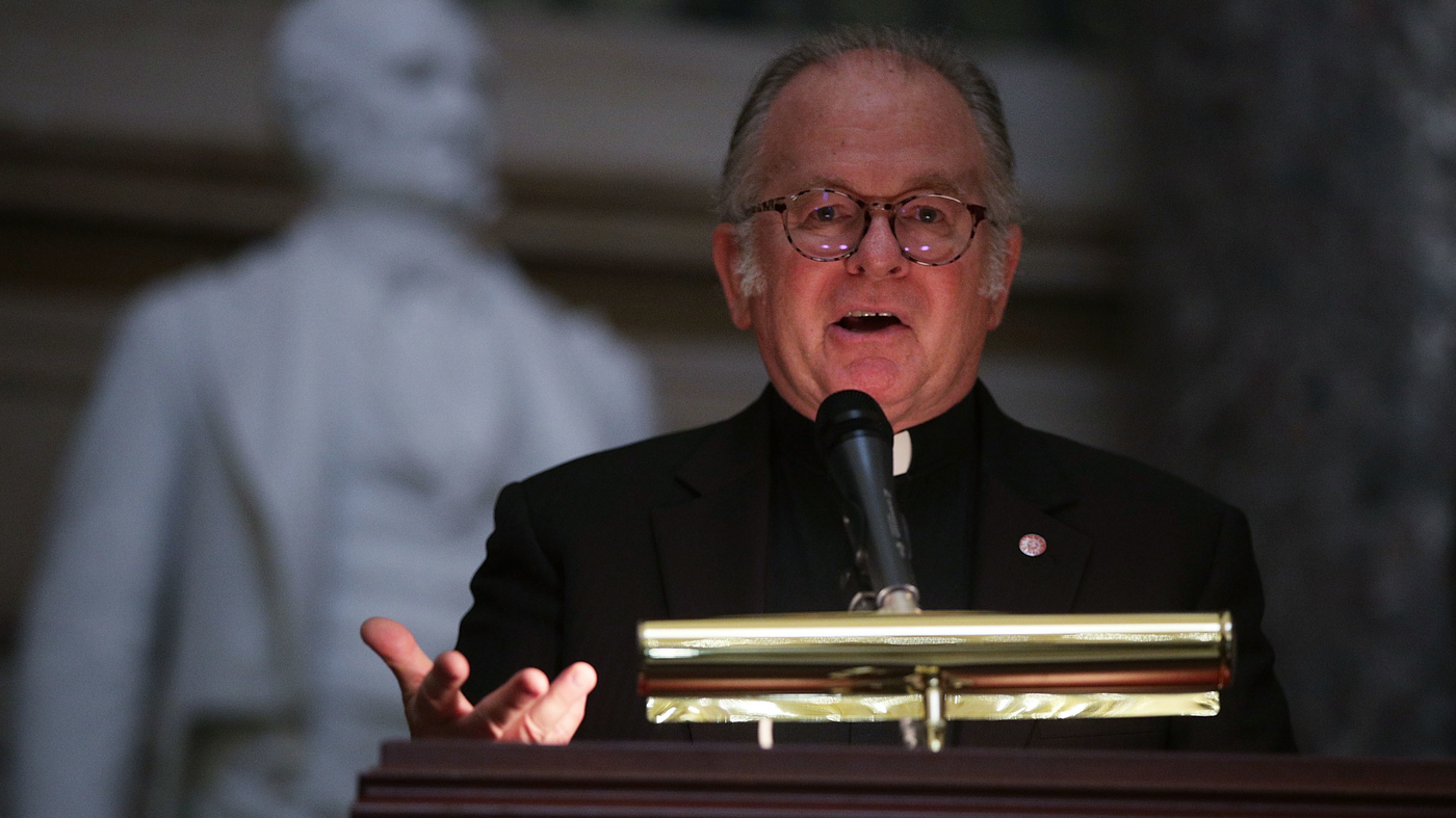 Speaker Ryan Backs Down From House Chaplain Fight : NPR