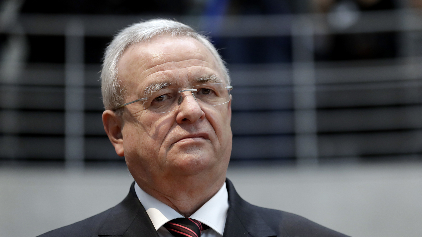 Former Volkswagen CEO Indicted Over Emissions Testing Scandal : The Two ...