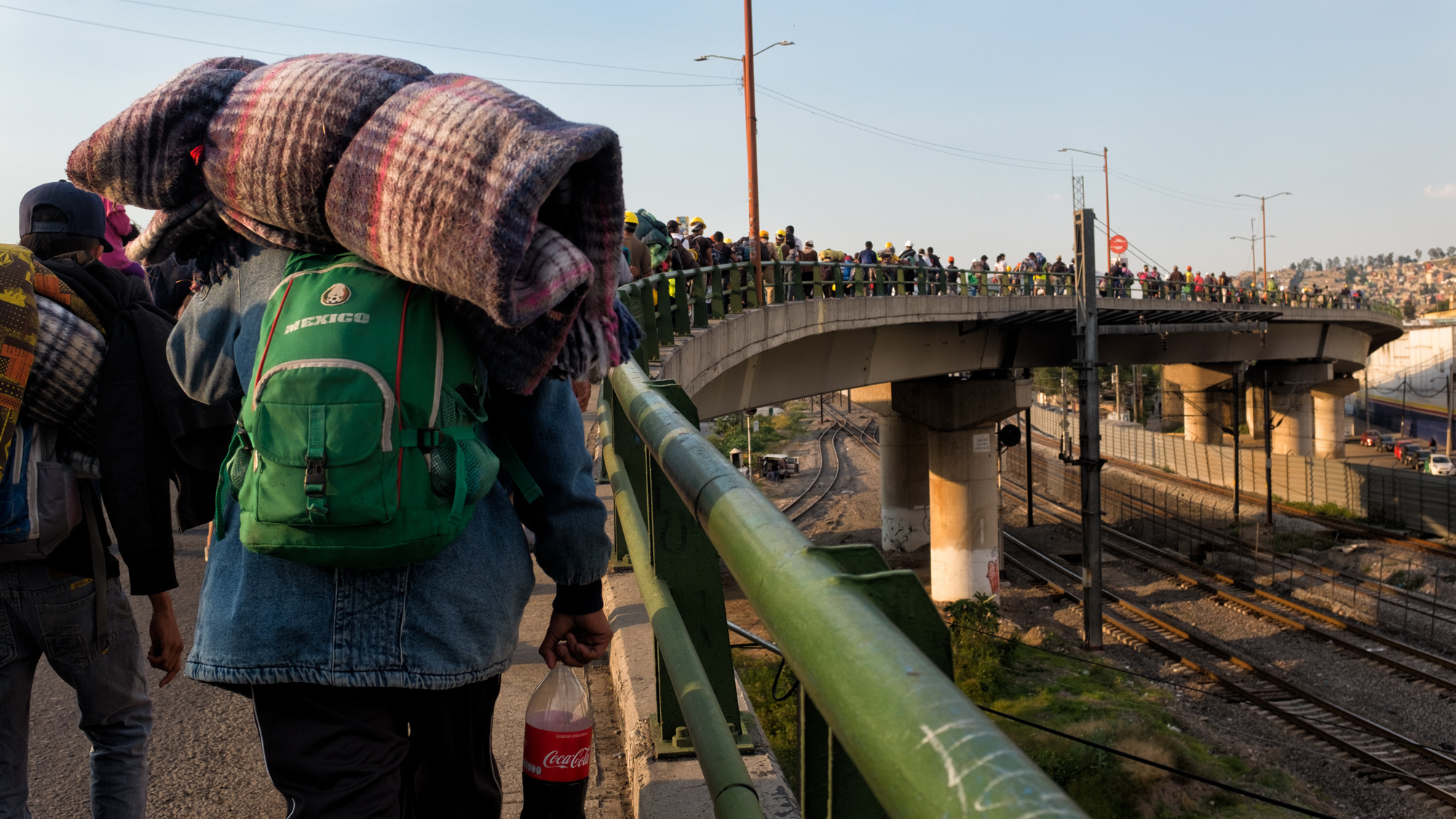 A Personal Testimony Of The Migrant Caravan : The Picture Show : NPR