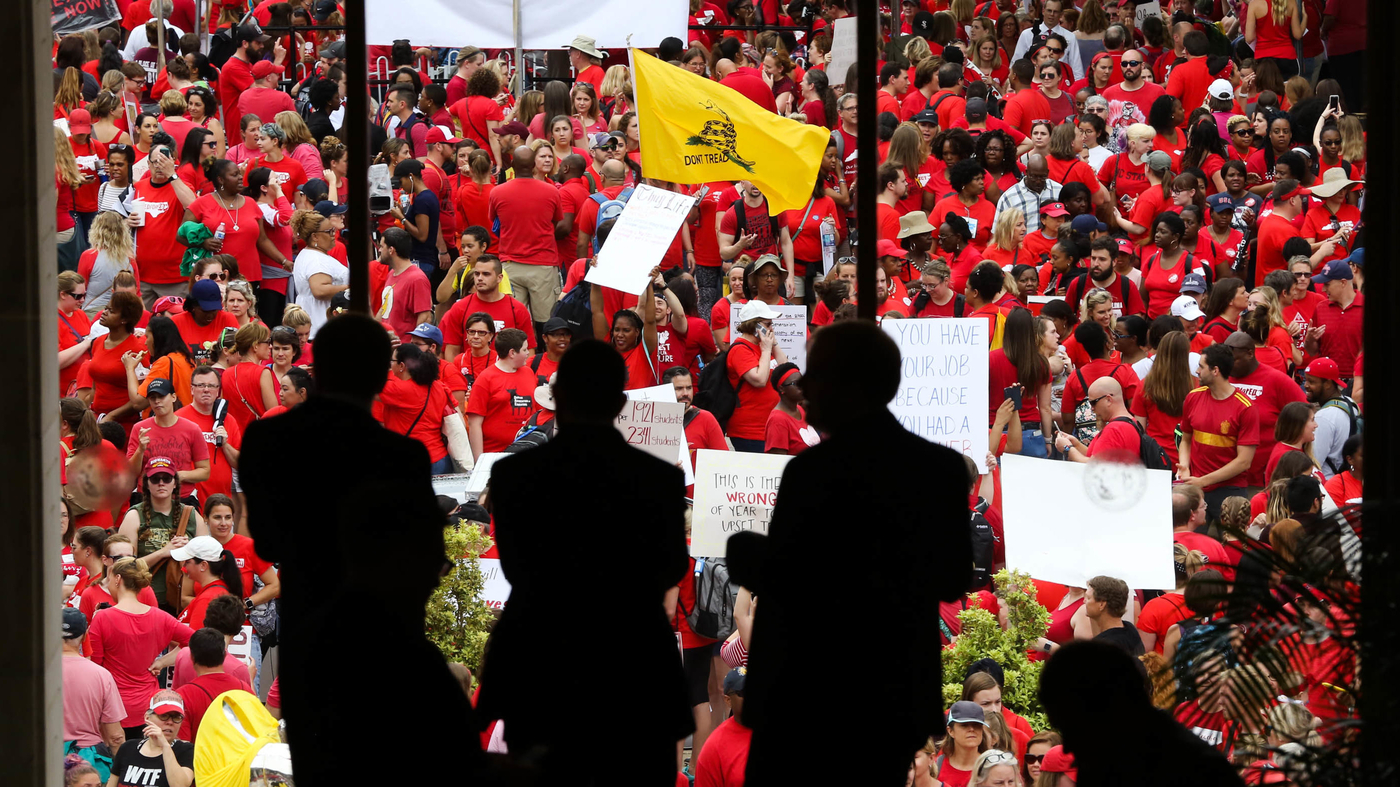Teachers Take School Funding Fight Straight To North Carolina's Capitol ...