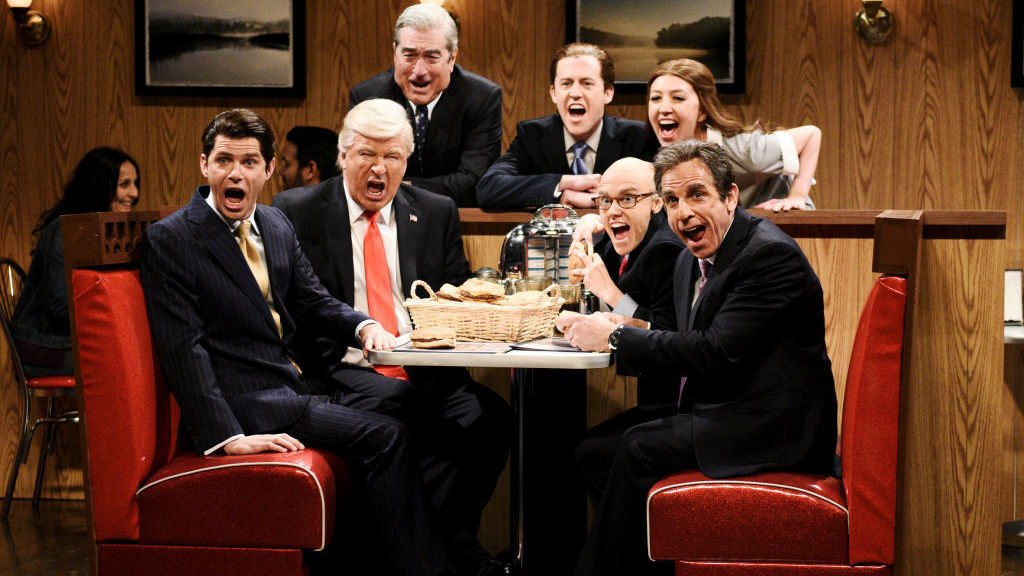 Tina Fey Hosts Star-Studded 'SNL' Season 43 Finale : The Two-Way : NPR