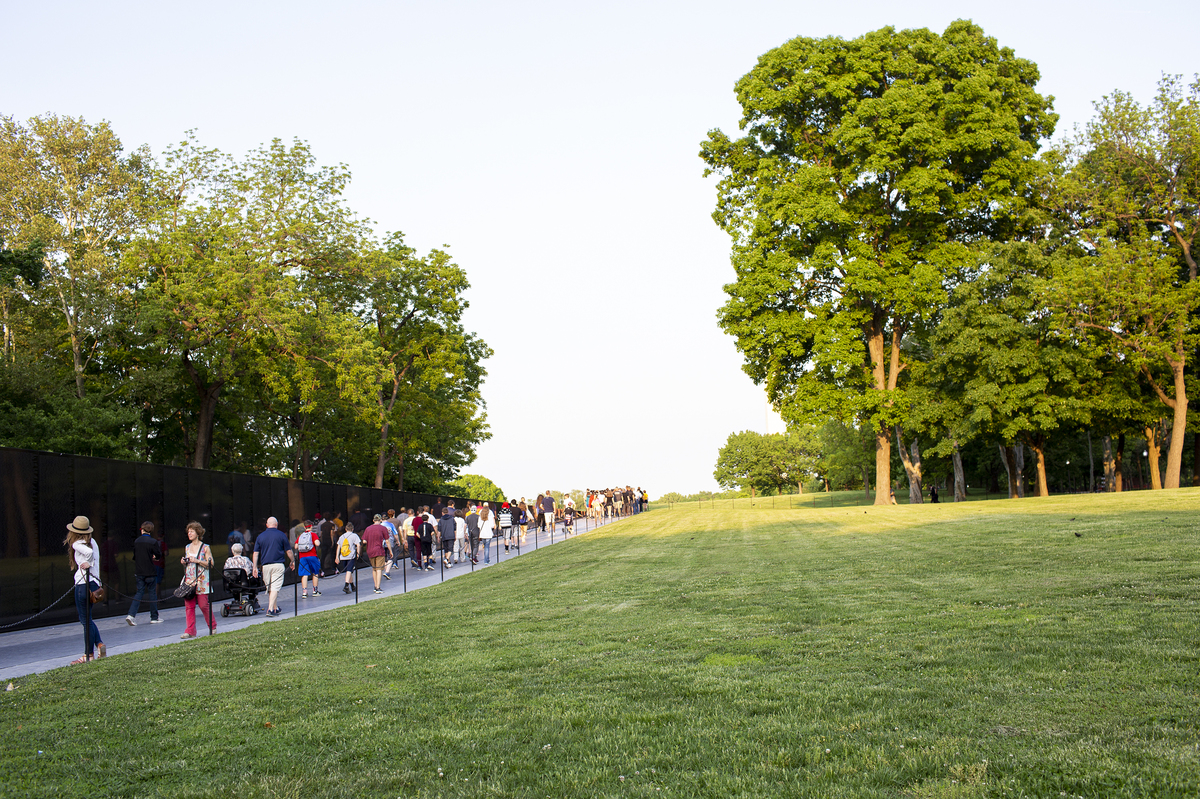 Human Ashes Left At The Vietnam Memorial Find A Not-Final Resting Place ...