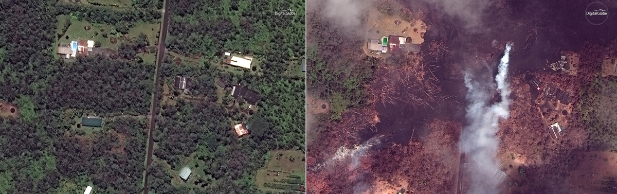 Hawaii Volcano's Lava Spews 'Laze' Of Toxic Gas And Glass Into The Air ...