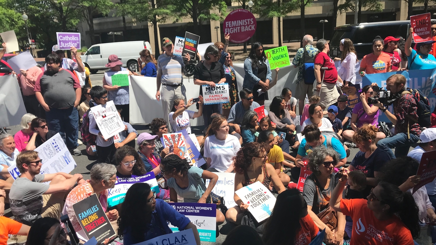 Protesters Across The U.S. Decry Policy Of Separating Immigrant ...