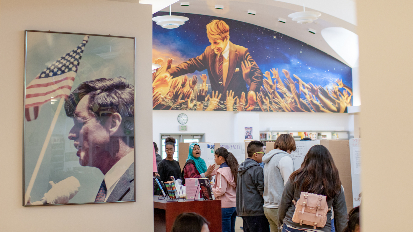 50 Years After His Death, Making RFK More Than A Ghost And A Mural : NPR
