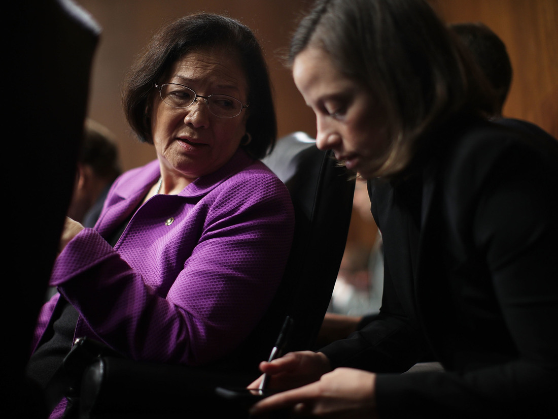 The Quiet Rage Of Mazie Hirono : NPR