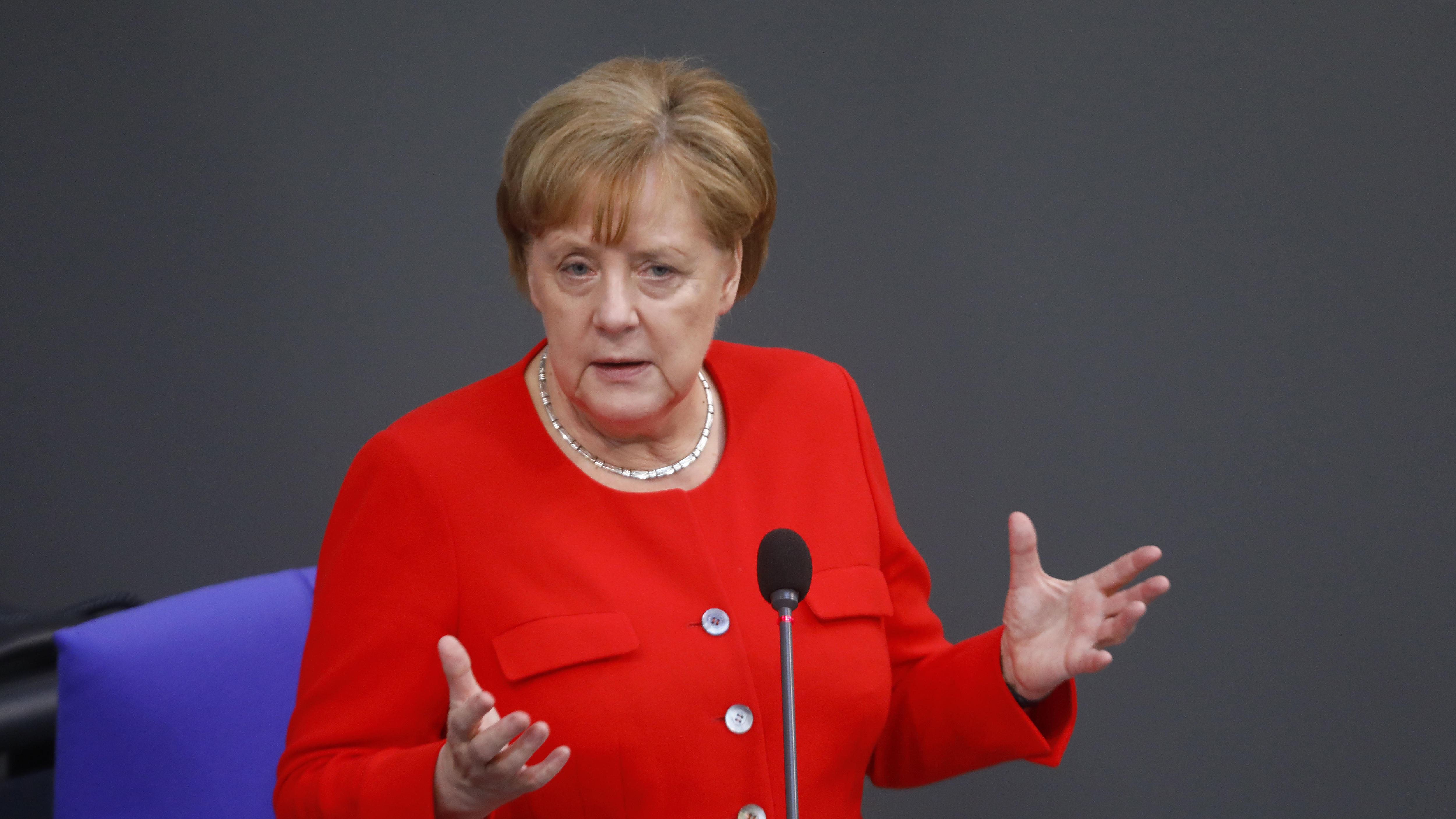 Merkel Parries Queries In First-Ever 'Chancellor's Question Time' : NPR