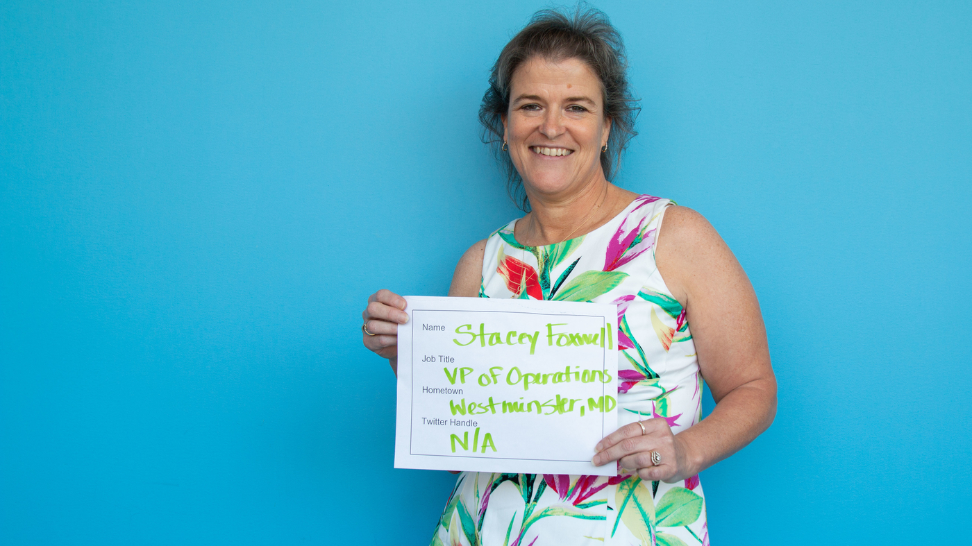 Faces Of NPR: Stacey Foxwell : NPR Extra : NPR