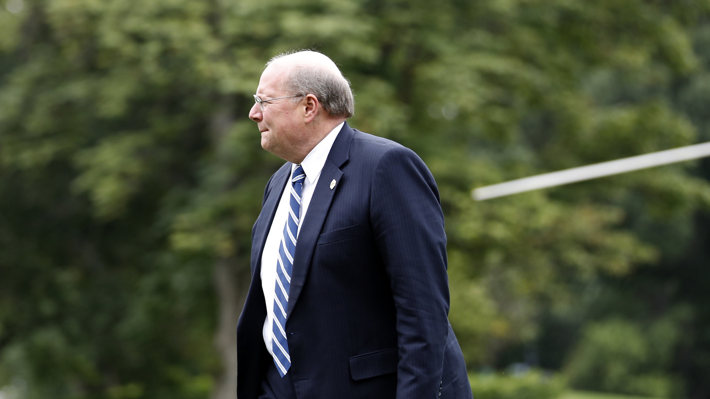 White House Deputy Chief Of Staff Retires : NPR