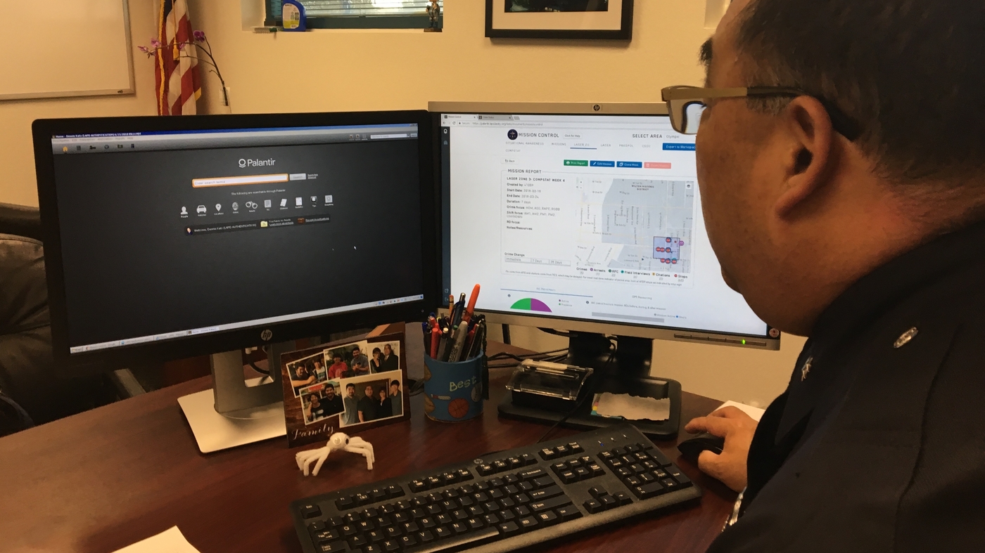 How Data Analysis Is Driving Policing : NPR