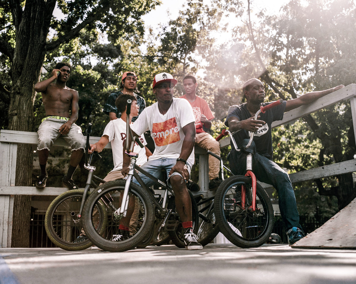 BMX In The Bronx : The Picture Show : NPR