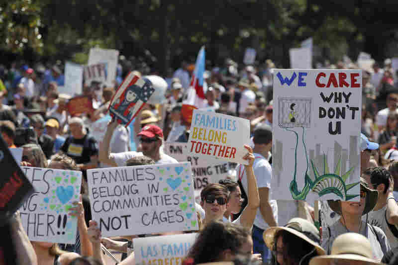 Protesters Across The Country Rally Against Trump's Immigration ...