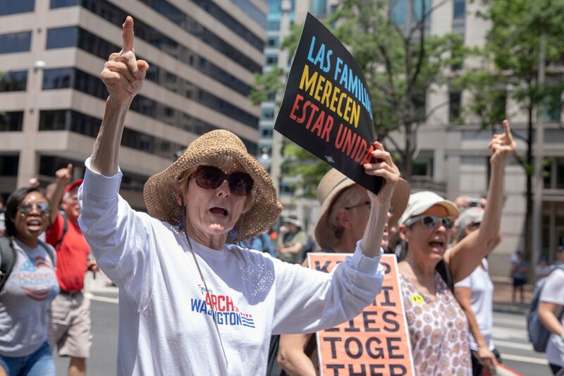 Protesters Across The Country Rally Against Trump's Immigration ...