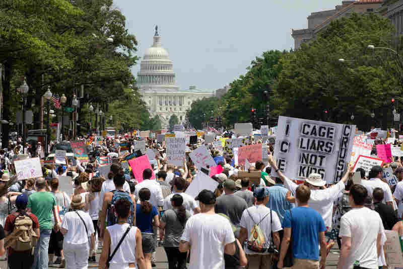 Protesters Across The Country Rally Against Trump's Immigration ...