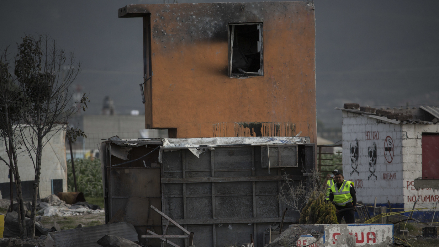 At Least 24 Dead In Fireworks Workshop Explosion In Mexico : NPR