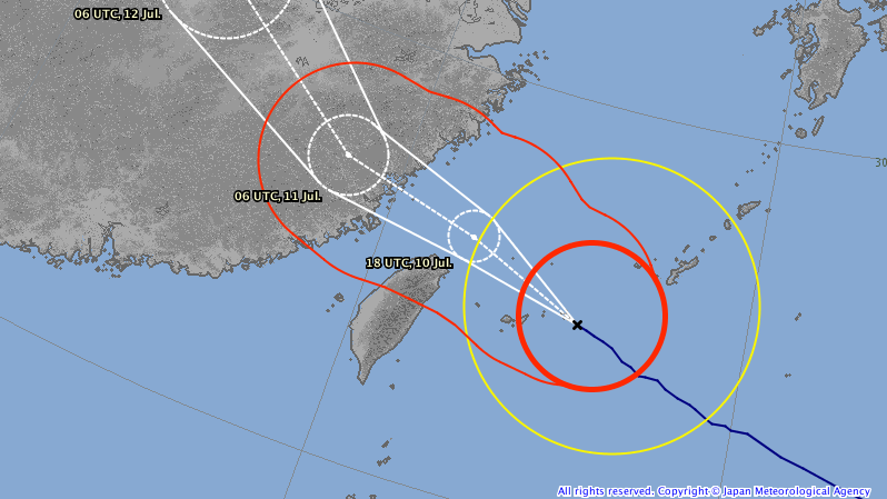 Taiwan Prepares For High Winds, Heavy Rain From Super Typhoon Maria : NPR