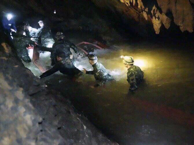 Pump Fails At Thai Cave Hours After Soccer Boys Rescued : NPR