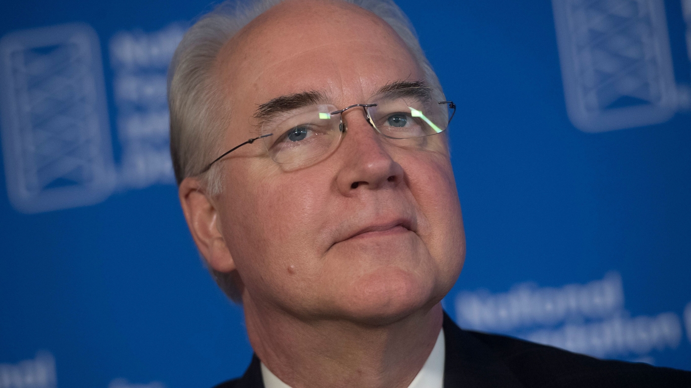 HHS: All But One Of Tom Price's Plane Trips Reviewed Broke Federal ...