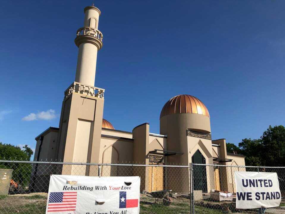 Texas Man Found Guilty Of Hate Crime For Burning Mosque : NPR