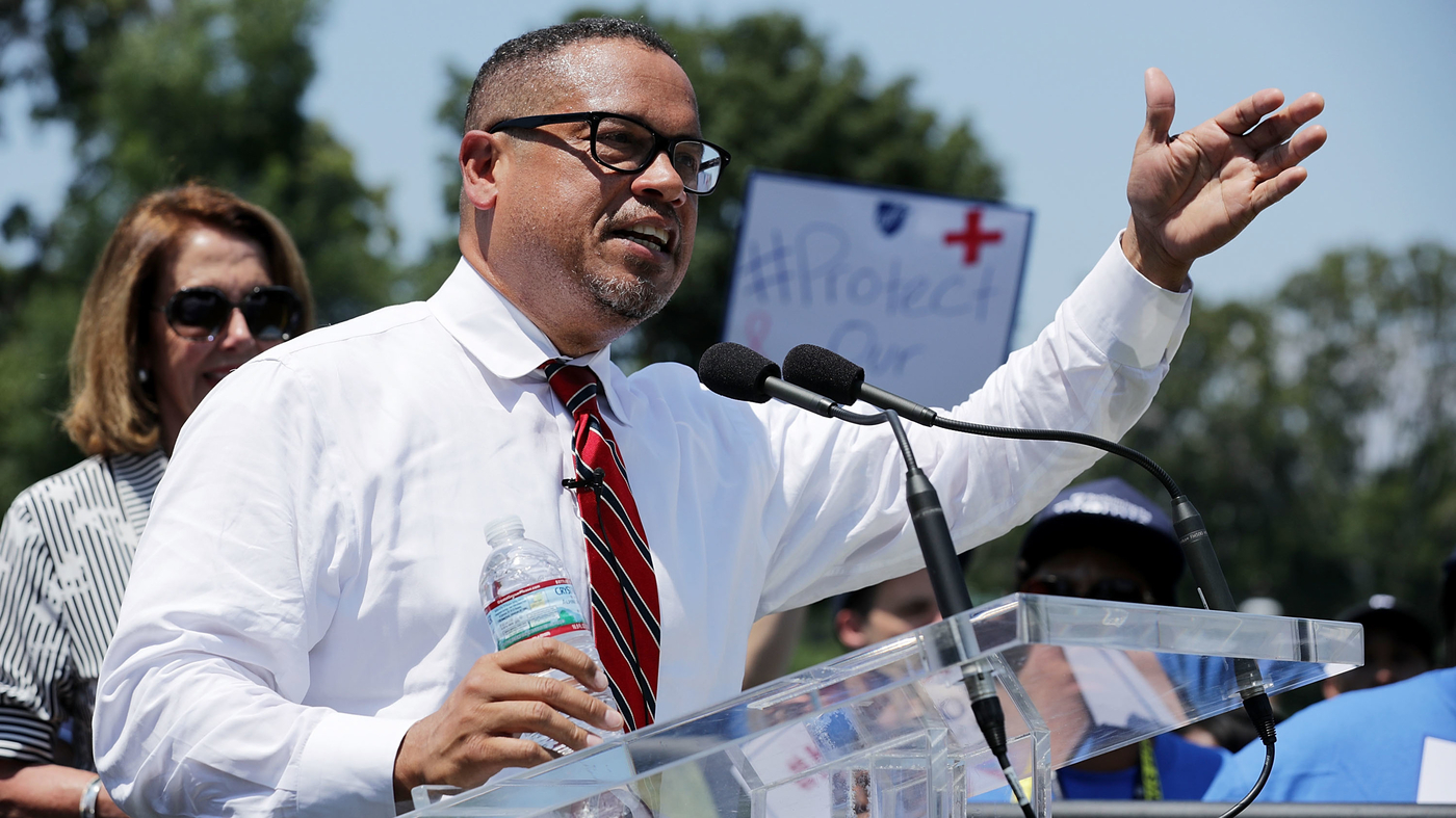 Rep. Keith Ellison Accused Of Domestic Abuse By Former Girlfriend : NPR