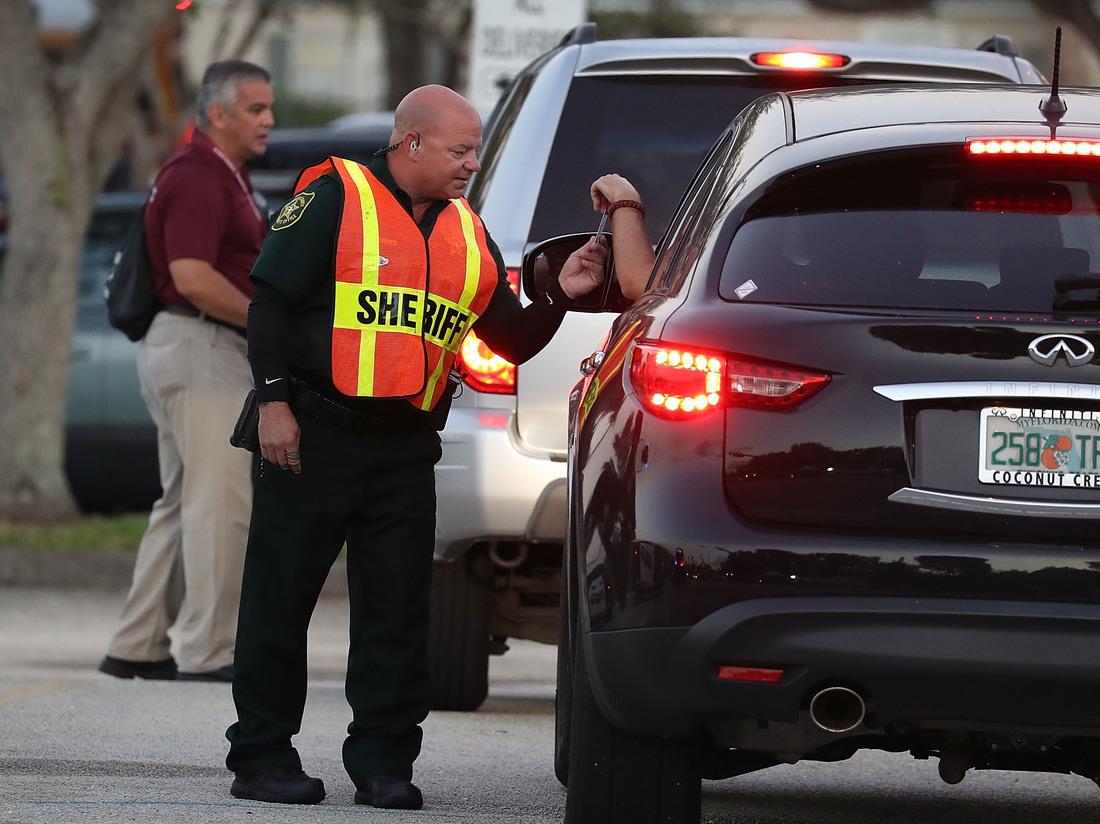 1st Day Of School At Marjory Stoneman Douglas High, 6 Months After Mass ...
