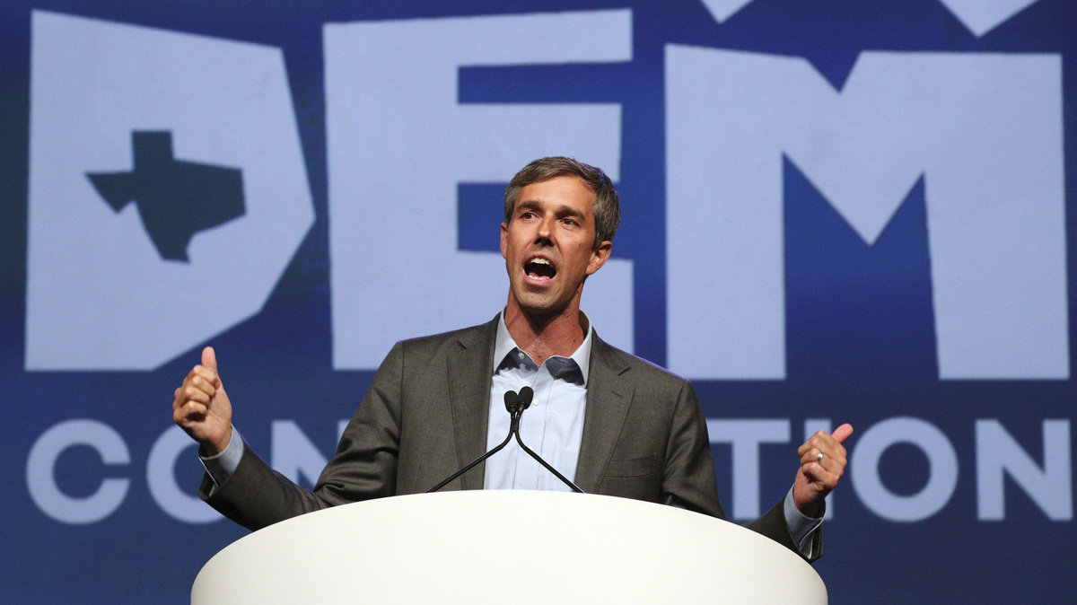 Rep. Beto O'Rourke Running As Progressive Against Ted Cruz In Texas : NPR