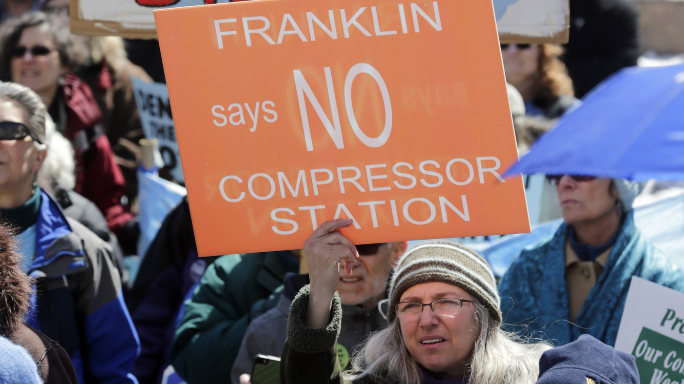 Activists Have A New Strategy To Block Gas Pipelines: State's Rights : NPR