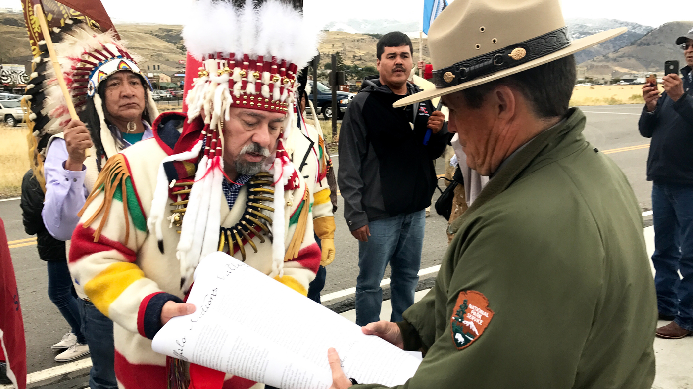 Native Americans Propose Change To Yellowstone Landmark Names : NPR
