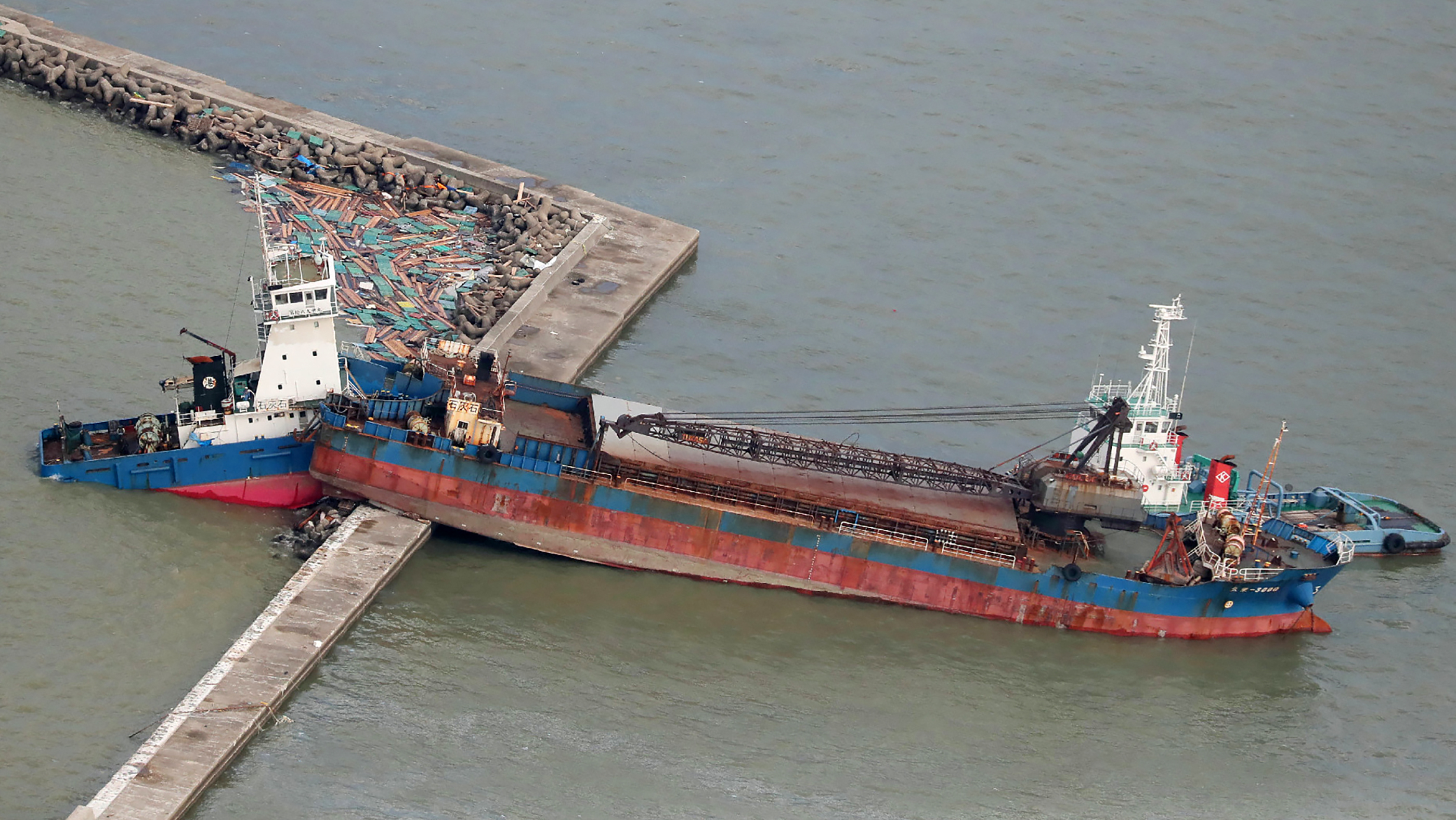 Typhoon Jebi Hits Japan, Killing At Least 11 People : NPR