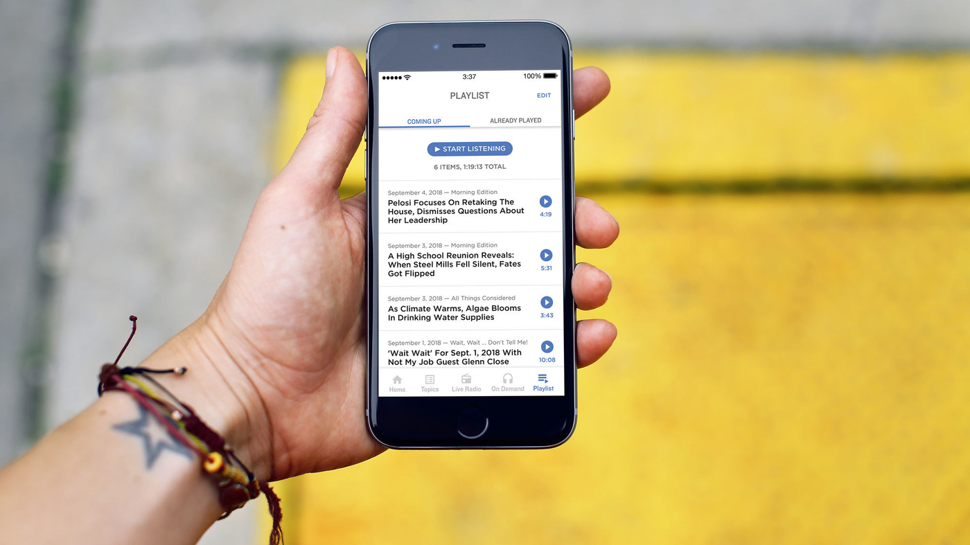 Coming This Fall: A New Playlist For The NPR App : NPR Extra : NPR